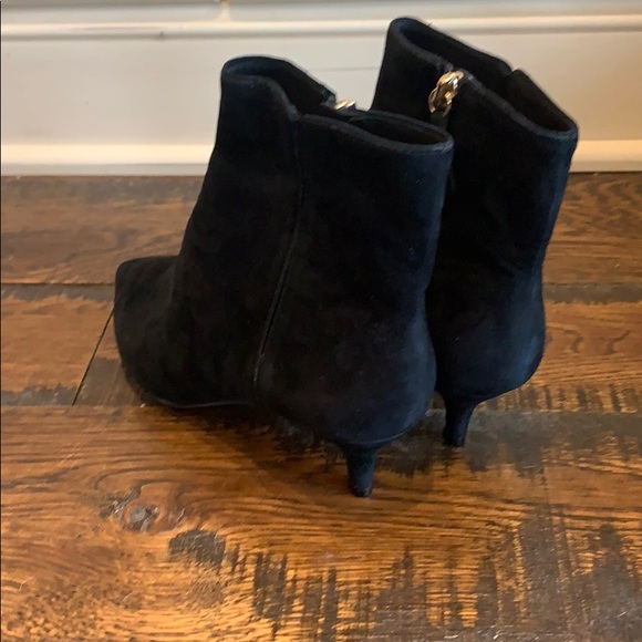 J. Crew | Shoes | J Crew Fiona Kitten Heel Ankle Boots Suede Ab1 | Poshmark